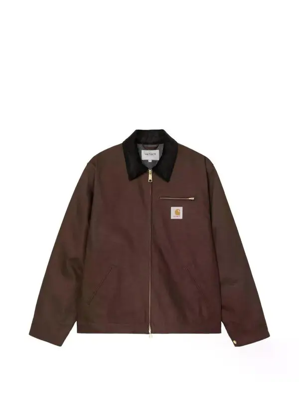 Carhartt Work In Progress Detroit Corduroy-collar Jacket - Brown