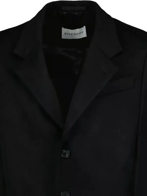 Givenchy Button-fastening Single-breasted Coat