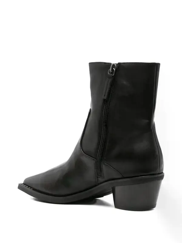 Ash Hasley Leather Ankle Boots