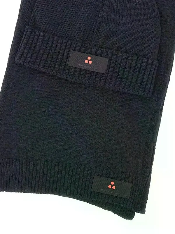 Peuterey Beanie And Scarf Set