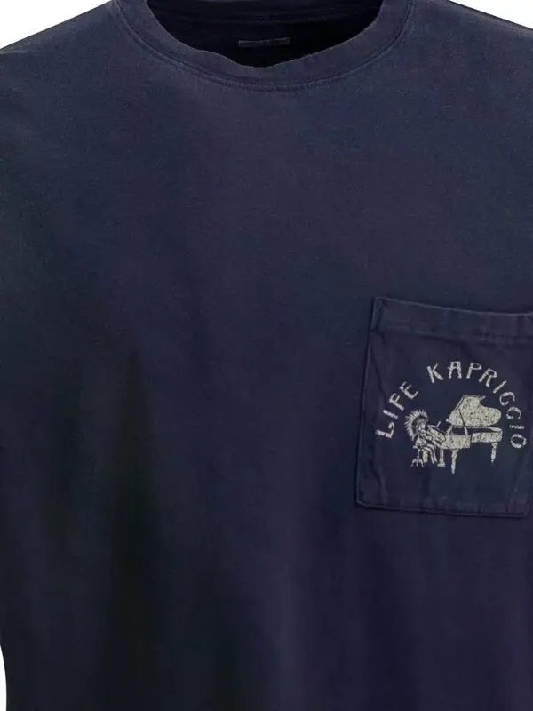 Kapital Cotton T-shirt - Blue