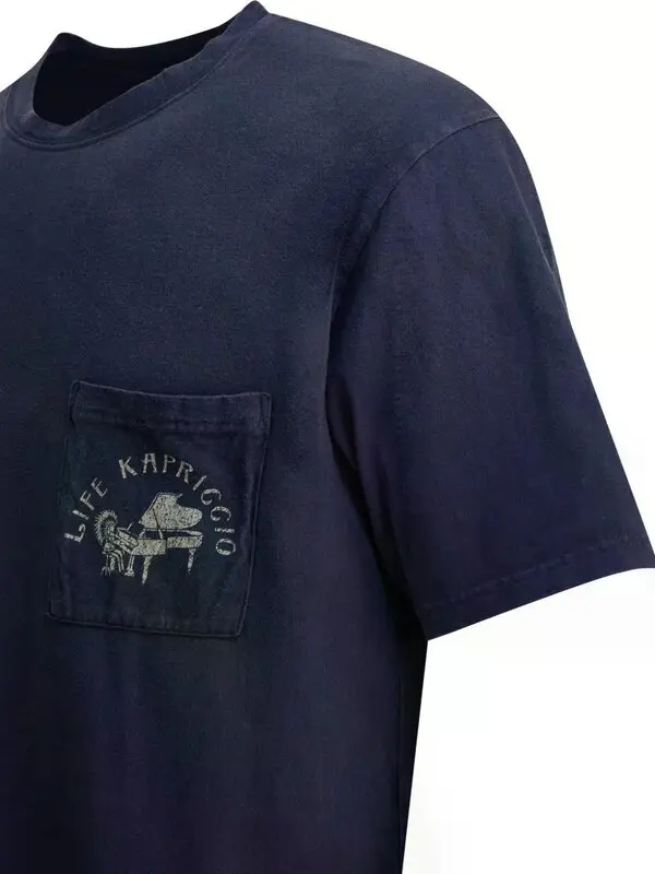 Kapital Cotton T-shirt - Blue