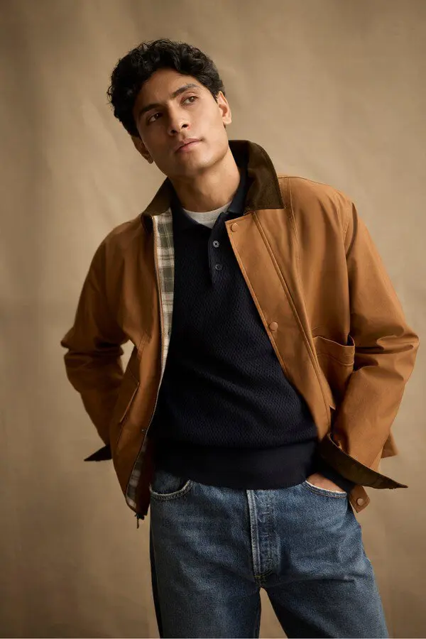 Velvet By Graham & Spencer Cotton Canvas Jacket - Natural