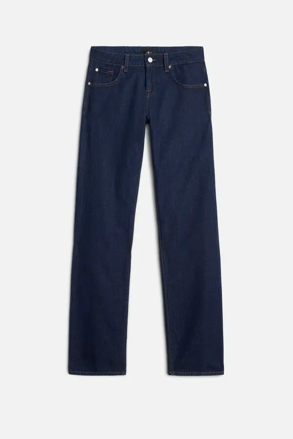 7 For All Mankind Low Straight Jeans
