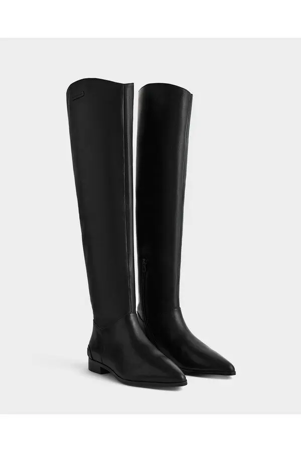 Rudsak Leather High-shaft Boots - Black