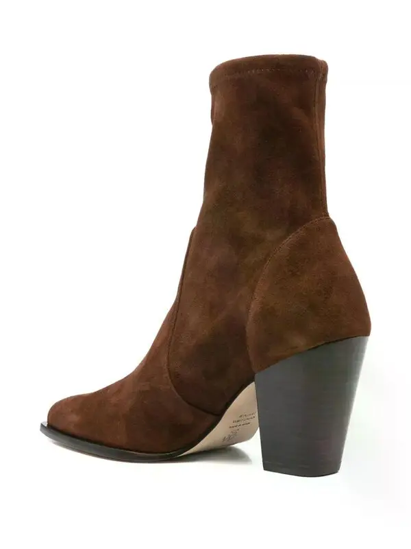 STUART WEITZMAN Yuliana Pointed-toe Sock Boots