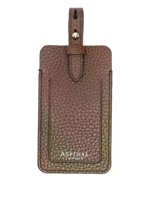 ASPINAL OF LONDON Leather Tag