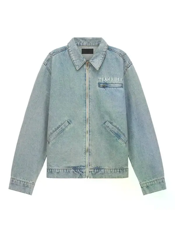 RtA Cruz Zip-up Denim Jacket