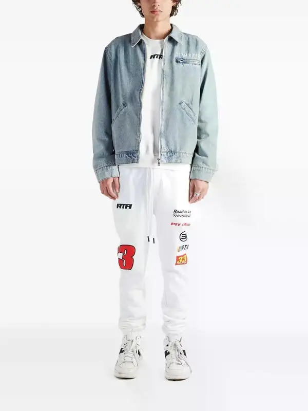 RtA Cruz Zip-up Denim Jacket