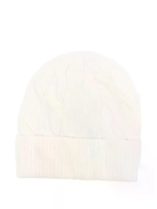 GRAN SASSO Cable-knit Beanie