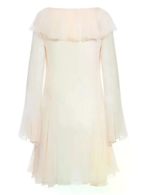 Chloé Mini Dress With Ruffled Detailing