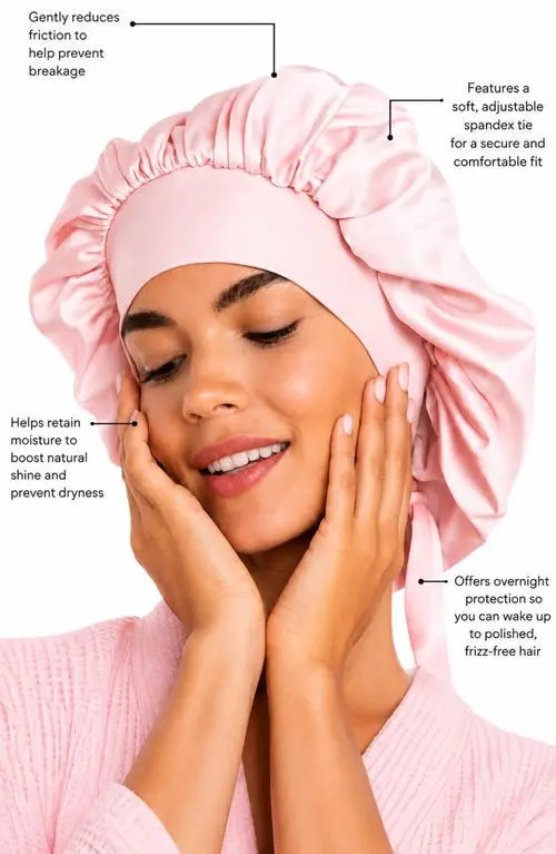 SKIN GYM Dreamwrap Bonnet - Pink