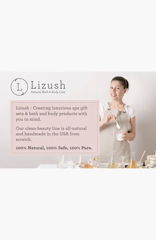 LIZUSH Reviving Set With Shea Butter And Body Scrub