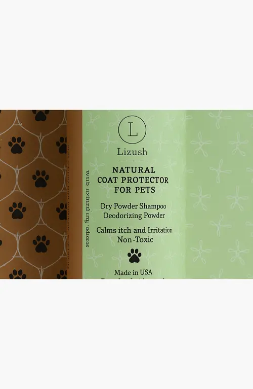 LIZUSH Natural Pet Coat Protector Powder