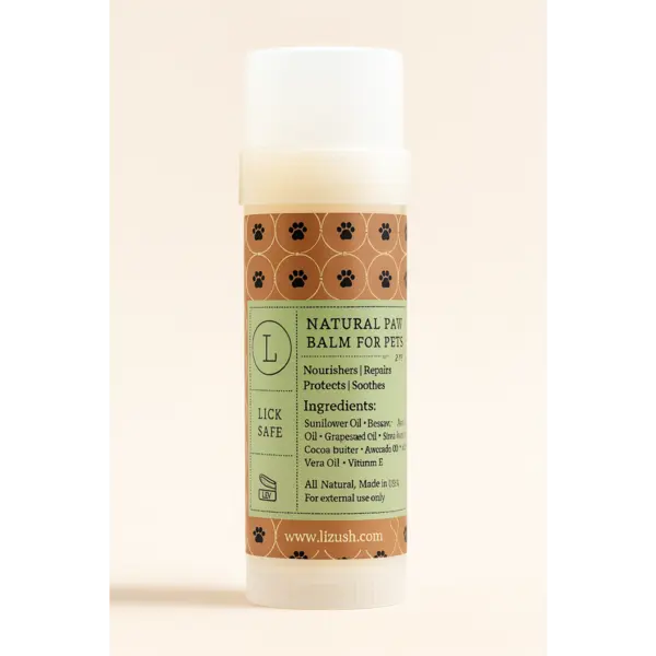 LIZUSH Natural Pet Paw Balm - None