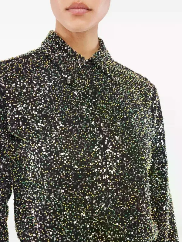 Rabanne Sequin-embellished Shirt