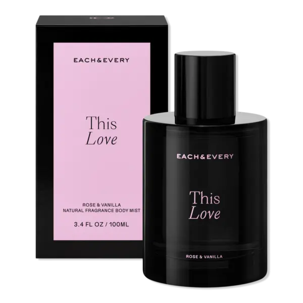 EACH & EVERY This Love Rose & Vanilla Natural Fragrance Body & Hair Mist - One-color