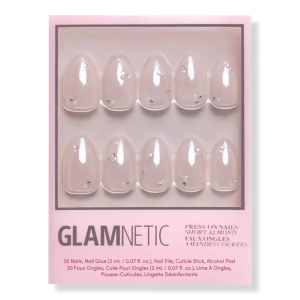 GLAMNETIC First Dance Press-on Nails - One-color