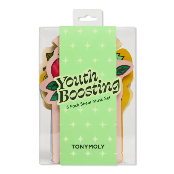 TONYMOLY Youth Boosting 5 Pack Sheet Mask Set - One-color