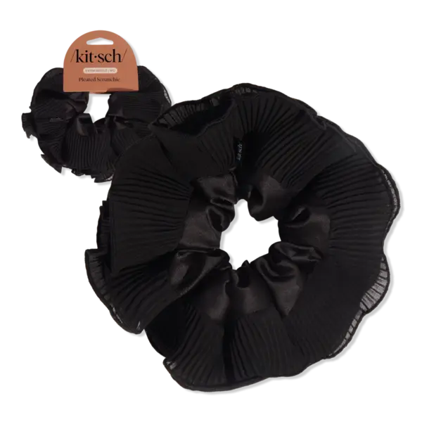 KITSCH Pleated Scrunchie - One-color