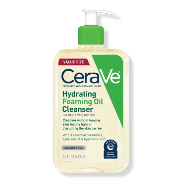 Cerave Hydrating Foaming Oil Cleanser - One-color