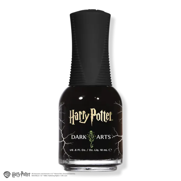 ORLY Harry Potter Dark Arts Matte Black Crackle Topper - One-color