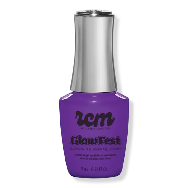 RED CARPET MANICURE Glow Fest Glow In The Dark Led Gel Nail Polish - Techno Taffy