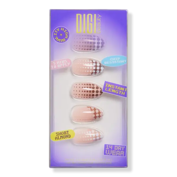 DIGI BEAUTY Spot On Press-on Nails - One-color