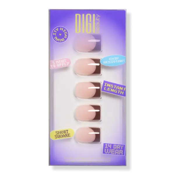 DIGI BEAUTY Brownie Points Press-on Nails - One-color