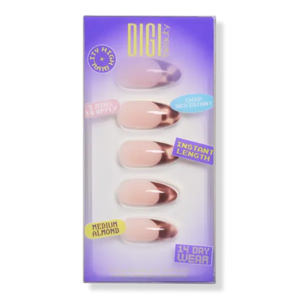 DIGI BEAUTY Moo! Press-on Nails - One-color