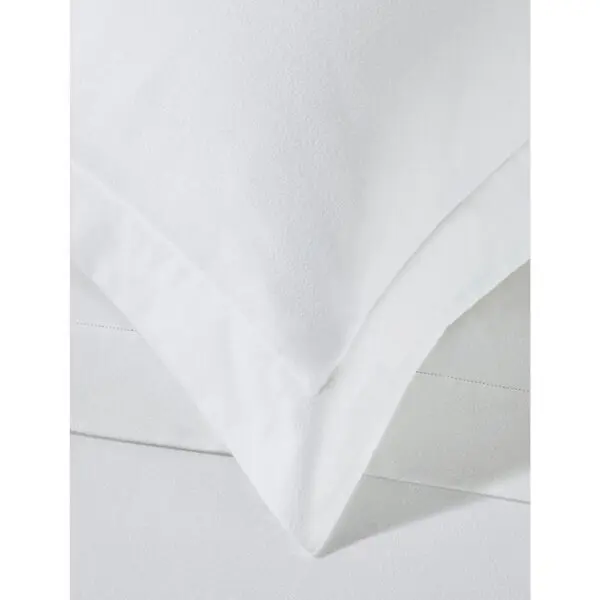 THE WHITE COMPANY Textured Super-king Cotton Flat Sheet