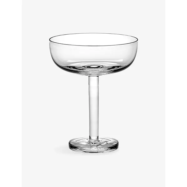 SERAX Piet Boon Base Glass Champagne Coupe - Transparent