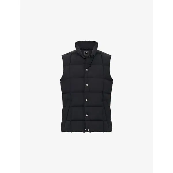Boggi Milano Quilted Shell-down Gilet