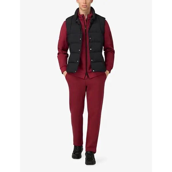 Boggi Milano Quilted Shell-down Gilet