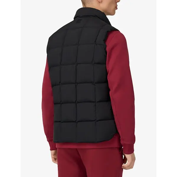 Boggi Milano Quilted Shell-down Gilet