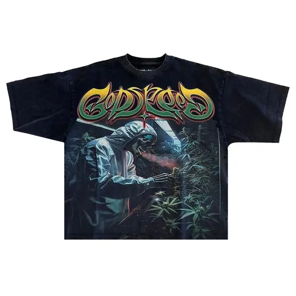 GODSPEED Indoor Ice Graphic T-shirt - Black