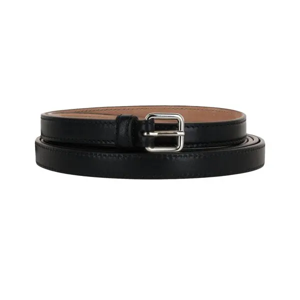 Alexander McQueen Double Wrap Belt - Black