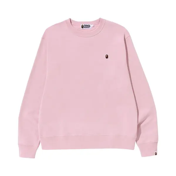 A BATHING APE Ape Head Relaxed Fit Crewneck