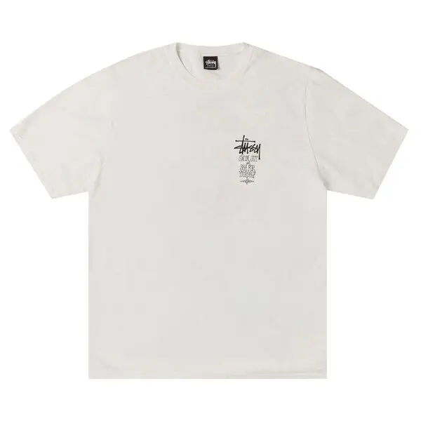 StÜssy Swim Out Pigment Dyed Tee - Cream