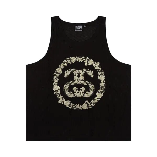 DENIM TEARS X Stussy Double S Wreath Gym Tank