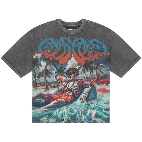 GODSPEED Pool Party Wash T-shirt - Grey