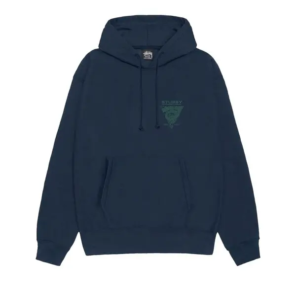 StÜssy Dragon Print Hoodie - Blue