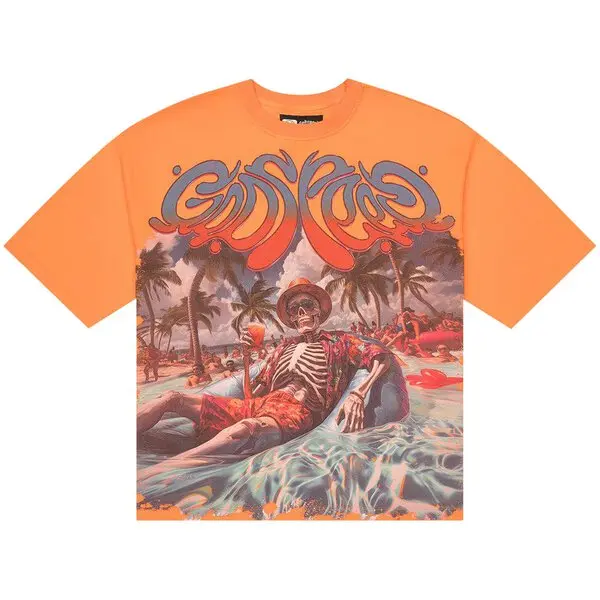 GODSPEED Printed T-shirt - Orange