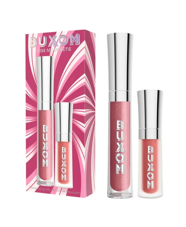 BUXOM 2-pc. Kiss Me Sweetie Plumping Lip Set - Folp Dolly-true Mauve Mini Folp Hot Todd