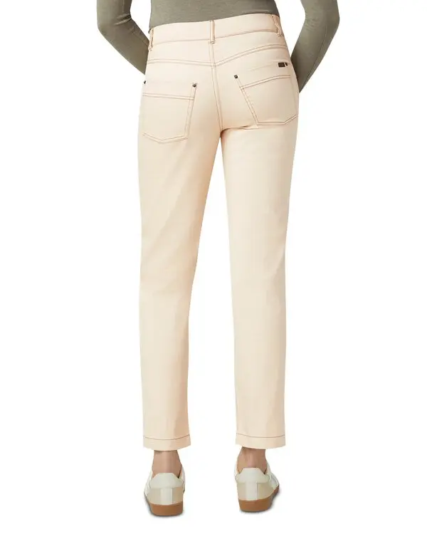 Hue Mid Rise Straight Jeans - Ecru