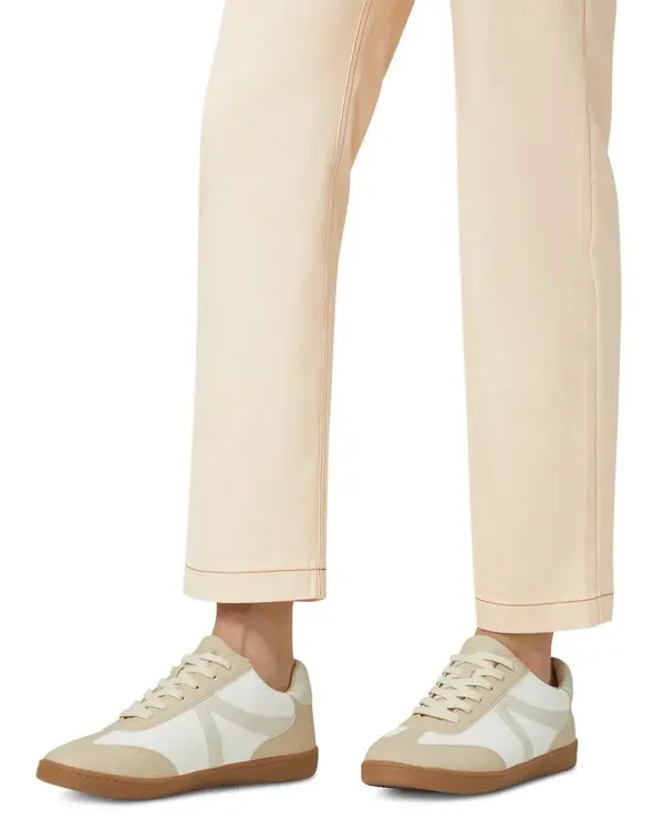 Hue Mid Rise Straight Jeans - Ecru