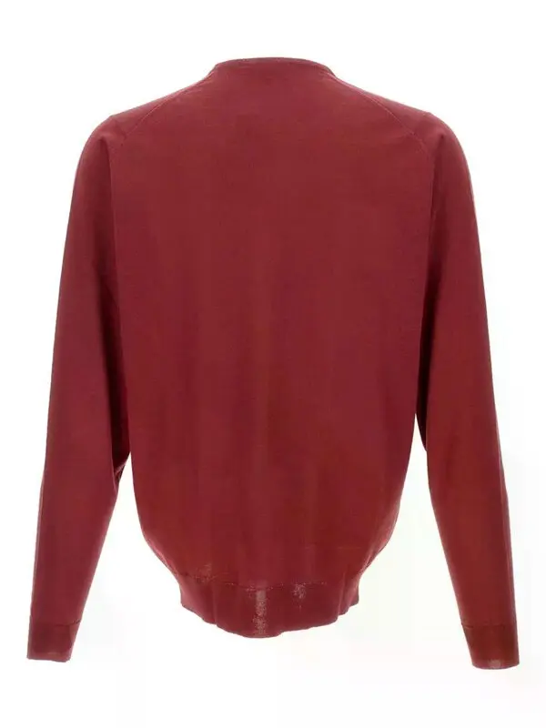 John Smedley V-neck Long-sleeve Sweater
