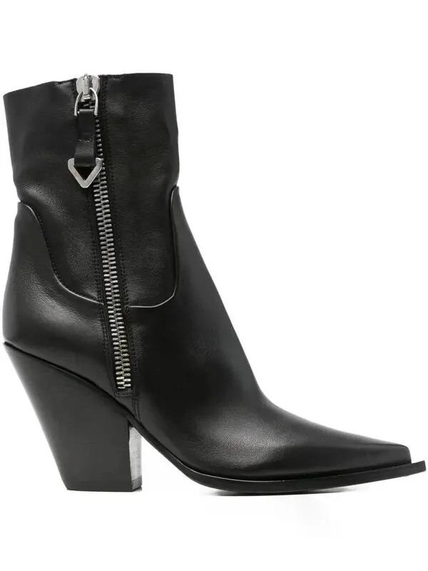 Elena Iachi 90mm Pointed-toe Ankle Boots