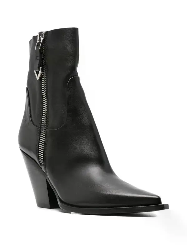 Elena Iachi 90mm Pointed-toe Ankle Boots