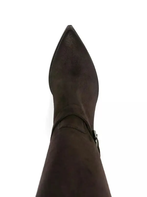 Elena Iachi 65mm Buckle Knee-high Boots